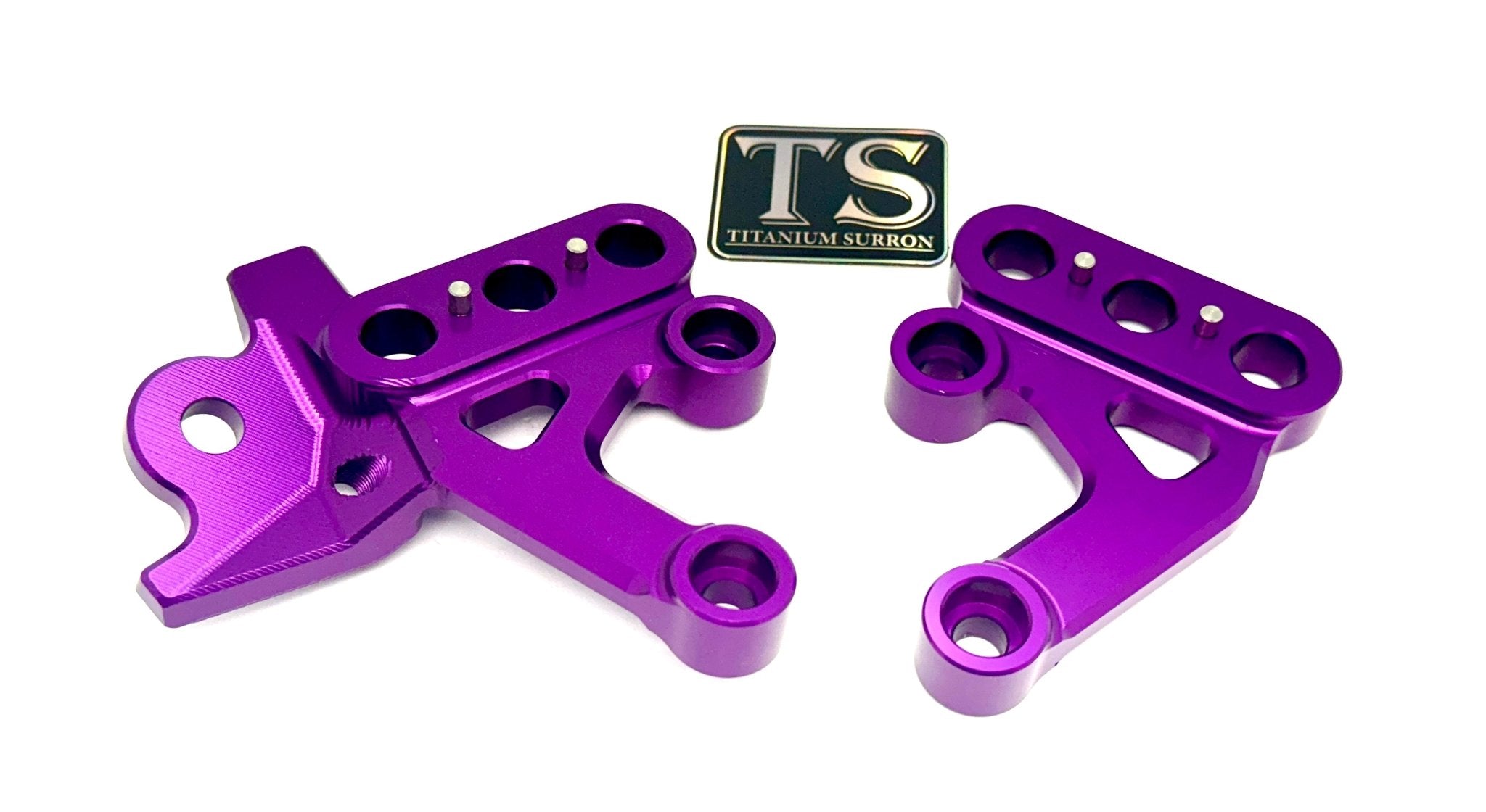 Aluminum Foot peg Bracket (SURRON LBX / ERIDE PRO) – Zeal Racing